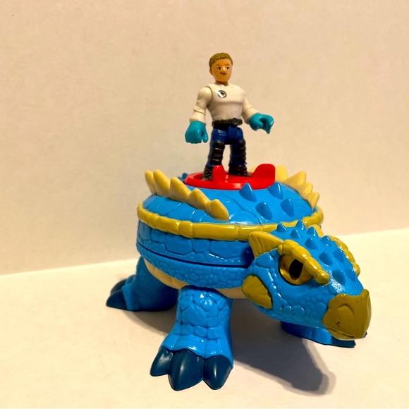 imaginex | Toys | Fisher Price Jurassic World Imaginext Ankylosaurus ...